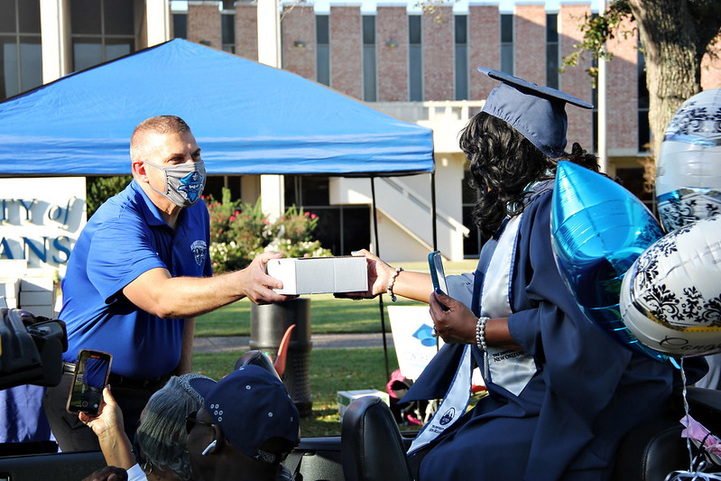 UNO Hosts Drive-Through Celebration for Graduates | The University of ...